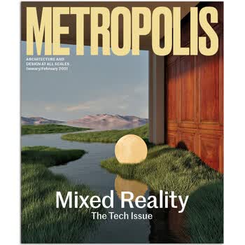【单期可选】Metropolis 2020/21年月刊 大都市 美国建筑设计杂志 2021年1/2月合刊