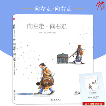 正版 向左走向右走（平装） 几米漫画系列 幾米创作绘本漫画书籍 几米成人绘本漫画书经典畅销故事书华文