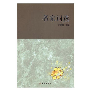 名家词选/小说/书籍/分类/中国近现代小说