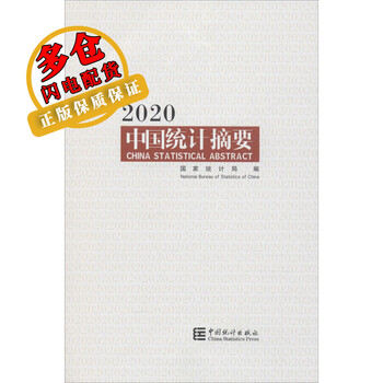 中国统计摘要 2020 国家统计局 编 统计学 WX