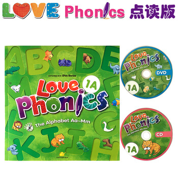 台湾幼少儿英语 love phonics 自然拼读phonics教材 字母发音练习 1A