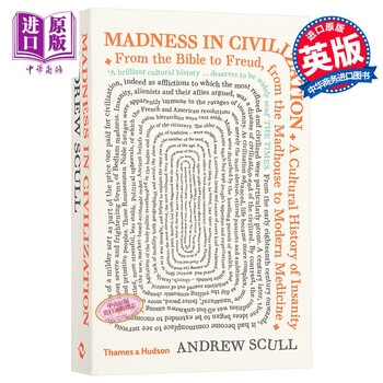 文明的疯狂 英文原版 Madness In Civilization Andrew Scull