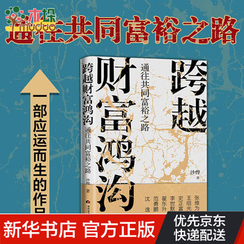 正版丨跨越财富鸿沟:通往共同富裕之路 沙烨著 张维为、王绍光、史正富、李世默、翟东升、范勇鹏、沈逸联 图书