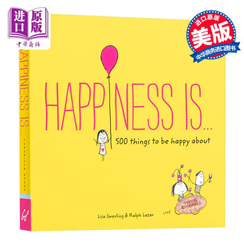幸福是,500件关于快乐的小小事 英文原版 Happiness is
