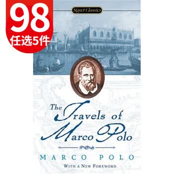 经典名著 The Travels of Marco Polo (Signet Classics) 马可波罗游记 英文原版书进口图书籍