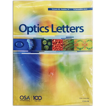 【单期可选】Optics Letters Vol.45光学快报 2020年12月1日/2020年12 2020年12月15日刊