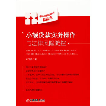 小额贷款实务操作与法律风险防控