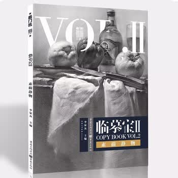 正版临摹宝2素描静物 敲门砖系列 单体组合静物结构明暗步骤对照临摹范本 美术高考联考教材教程绘画书籍