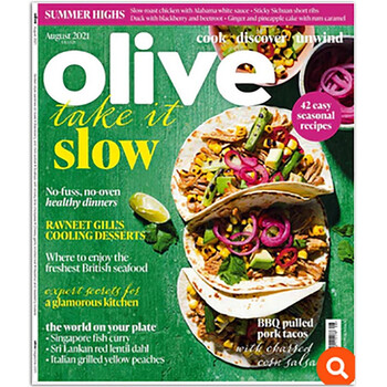 【单期可选】Olive 美味 橄榄 2019/20/21年月刊 英国烹饪与烘焙美食杂志 2021年8月刊