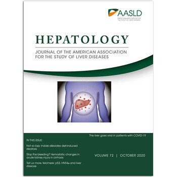 【单期可选】Hepatology 肝病学 2018/21年月刊 美国医学研究刊物 2020年10月刊
