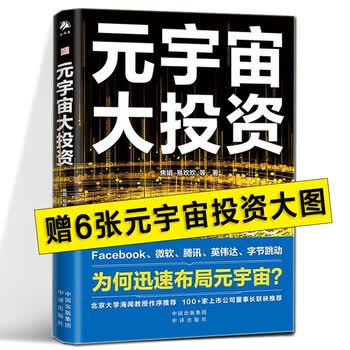 元宇宙大投资 元宇宙 元宇宙通证  Facebook 字节跳动 微软 腾讯等大厂全面布局  焦娟 易欢欢 中译 元宇宙大投资