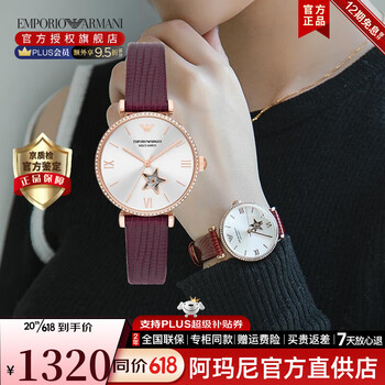 Emporio Armani阿玛尼手表女士机械表满天星皮带钢带欧美腕表生日礼物送女友 机械机芯AR60044扫码验真伪【图片 价格 品牌 报价】-京东