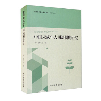 中国未成年人司法制度研究