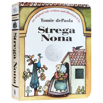 巫婆奶奶 Strega Nona 英文原版绘本 儿童启蒙认知纸板书 英文版进口书籍