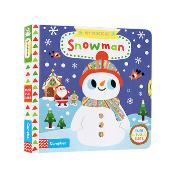 【正版书籍】【英文原版3-6岁】我的魔法雪人 My Magical Snowman  低幼启蒙 儿童