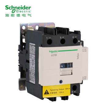 【施耐德电气LC1D（国产）】施耐德接触器 国产LC1D系列80A三极交流接触器110VAC 一开一闭LC1D80F7C【行情 报价 价格 ...