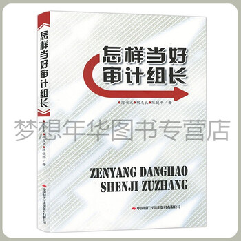 怎样当好审计组长 周书文 胡友良 陈健平 9787511931061 中国时代经济出版社
