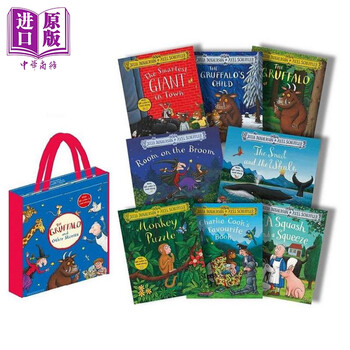 Julia Donaldson 8-book Pack 朱莉娅·唐纳森有声故事包 英文原版进口图书 儿童文学故事哄睡读物 含音频 3-7岁