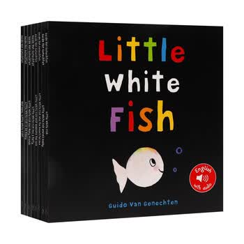 小白鱼Little White Fish8册套装平装儿童绘本