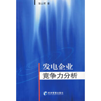 发电企业竞争力分析【正版图书】