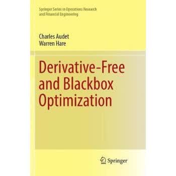 Derivative-Free and Blackbox Optimization