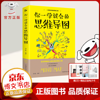 【秒杀专区】你一学就会的思维导图 全世界聪明人都在用的思维工具 学习书籍 自我完善