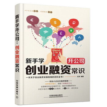 新手学开公司：创业融资常识【正版图书】