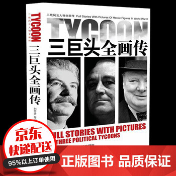 二战风云人物画传：三巨头全画传 三巨头 罗斯福 斯大林 丘吉尔 三元凶 希特勒 墨索里尼