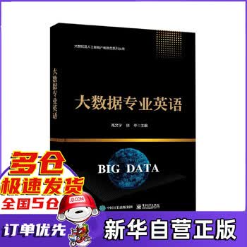 大数据专业英语/大数据及人工智能产教融合系列丛书