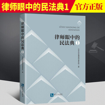 律师眼中的民法典 1   知识产权出版社