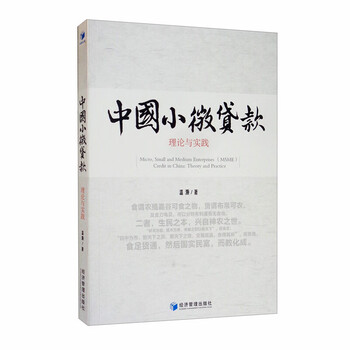 中国小微贷款：理论与实践 正版