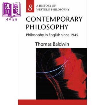 当代哲学 自1945年伊始的英语哲学	Contemporary Philosophy  Philosophy in English Since 1945	英文原版