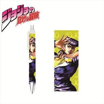 姒桀JOJO的奇妙冒险 圆珠笔 自动 笔 漫画周边 动漫周边 JOJO石之海 东方仗助自动笔