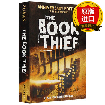 偷书贼 英文原版 The Book Thief 电影原著小说 英文版 进口英语书籍青少年读物