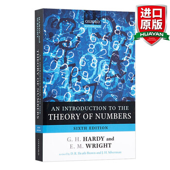 英文原版 数论精解 An Introduction to the Theory of Numbers