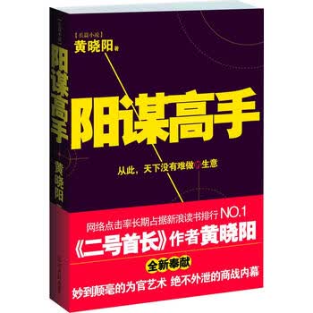 阳谋高手 黄晓阳  著 光明日报出版社