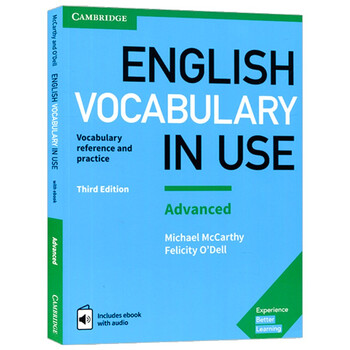 剑桥进口English Vocabulary in Use 剑桥英语词汇书学习工具书 初中高级4本 剑桥 高级词汇书