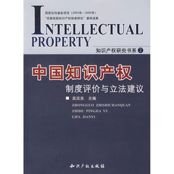 中国知识产权制度评价与立法建议