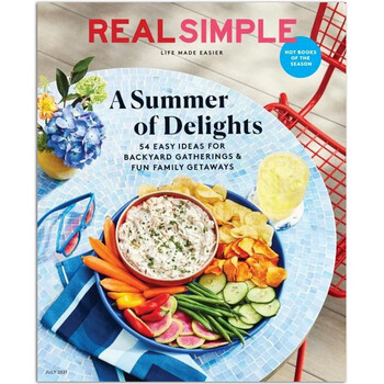 【单期可选】Real Simple 简单生活 2019/20/21年月刊 美国家庭生活女性时尚杂志 2021年7月刊