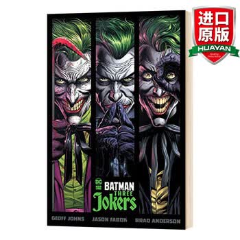 英文原版 蝙蝠侠 三个小丑 Batman Three Jokers DC黑标漫画 精装 图文版故事