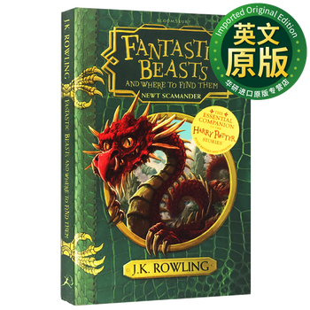 神奇动物在哪里英文原版Fantastic Beasts and Where to Find Them