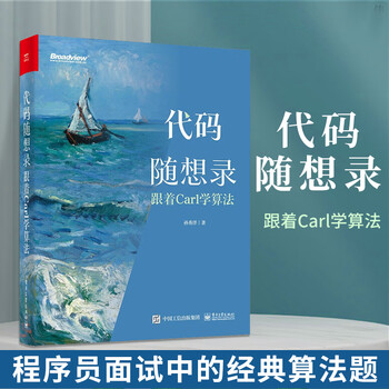 正版  代码随想录:跟着Carl学算法 面试简历制作技巧IT面试流程计算机算法leetcode编程书