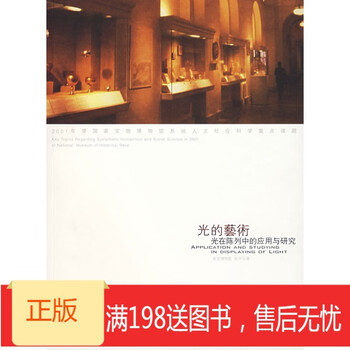 正品！光的艺术:光在陈列艺术中的应用与研究 9787501020171 文物出版社