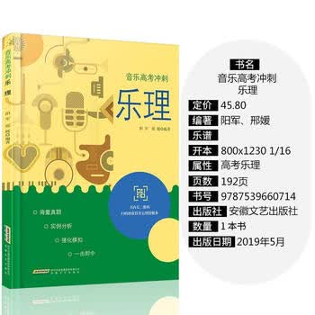 乐理9787539660714 安徽文艺出版社