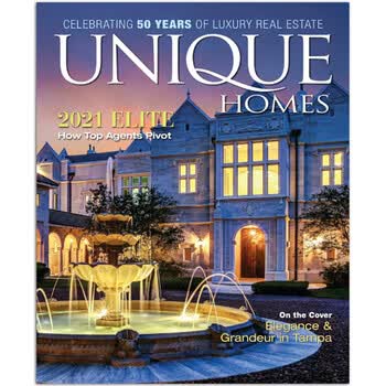【单期可选】Unique Homes 2021春/夏/秋/冬季刊 美国房地产建筑杂志 2021年春季刊