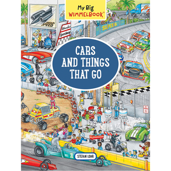 现货精装 英文原版 My Big Wimmelbook--Cars and Things That Go  我的情境认知大绘本：汽车和会动的东西 幼儿绘本
