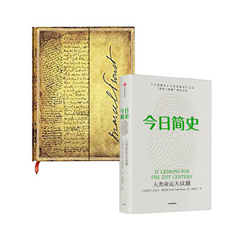 【正版书籍】简史+普鲁斯特追忆似水年华-Ultra空白笔记本 套装2册