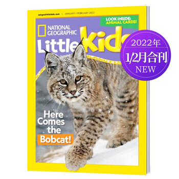 【单期可选/4本惊喜价】National Geographic Little Kids 美国国家地理杂志2022年月刊幼儿版宝宝英语启蒙 2022年1/2月合刊