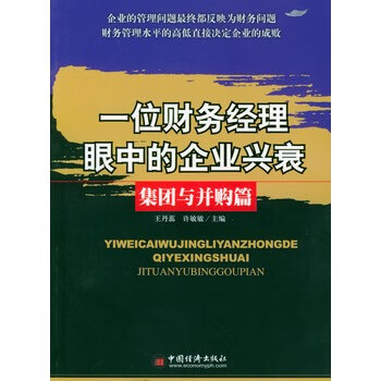 一位财务经理眼中的企业兴衰--集团与并购篇【正版图书】