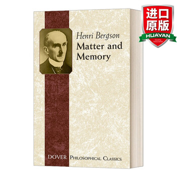 Matter and Memory 英文原版 物质与记忆 亨利柏格森 Henri Bergson 英文版 进口英语原版书籍